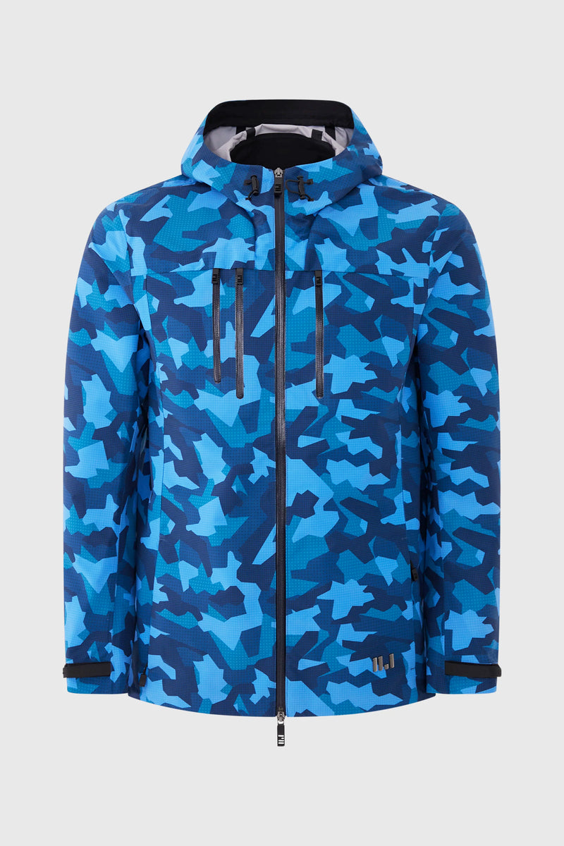 Printed technical Hooded Jacket – Farage