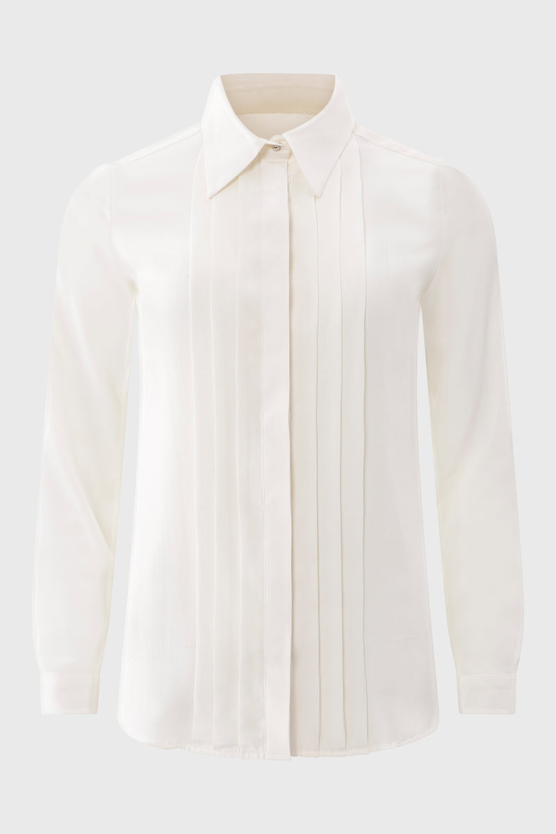 Pleated Panel Blouse – Farage