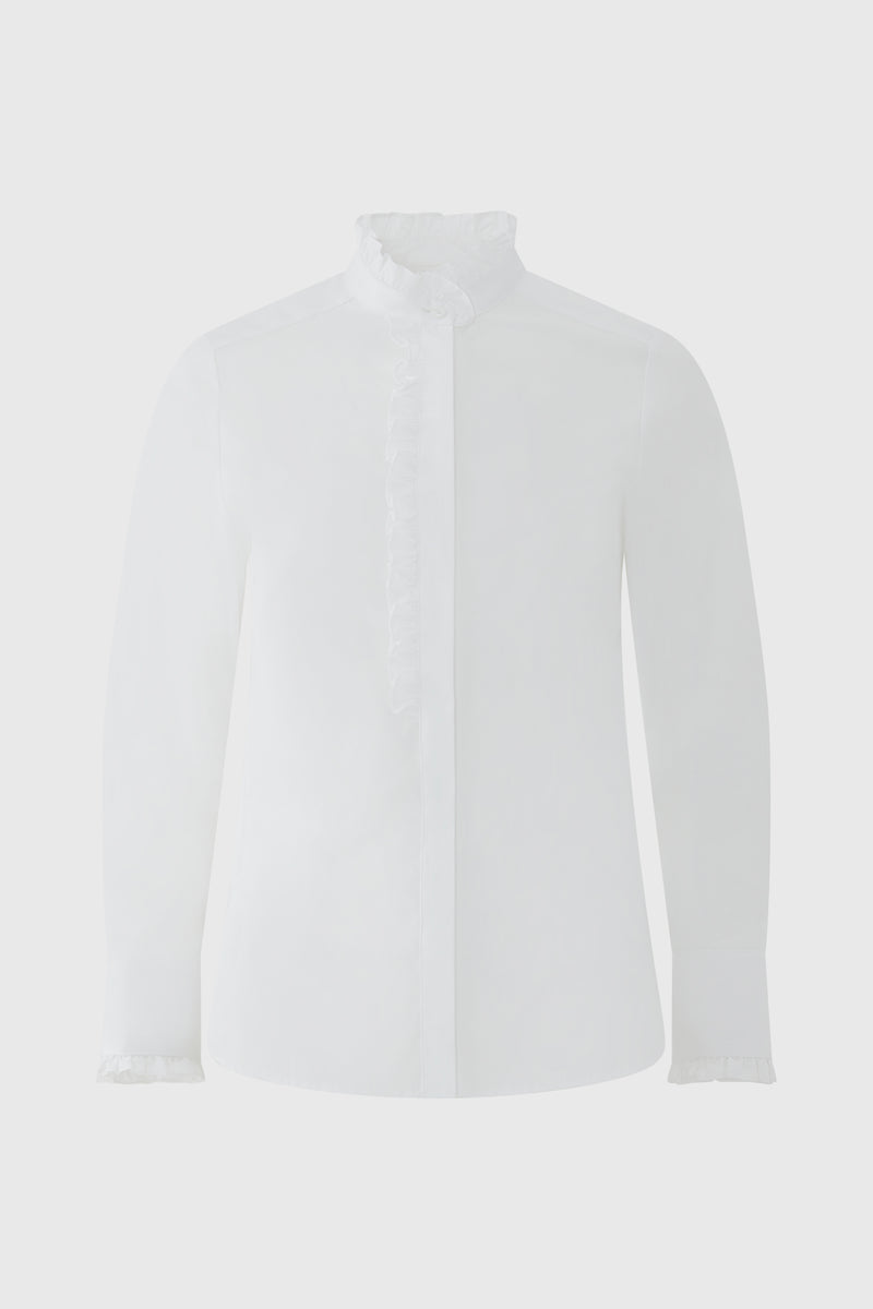 Cotton Ruffle Shirt – Farage