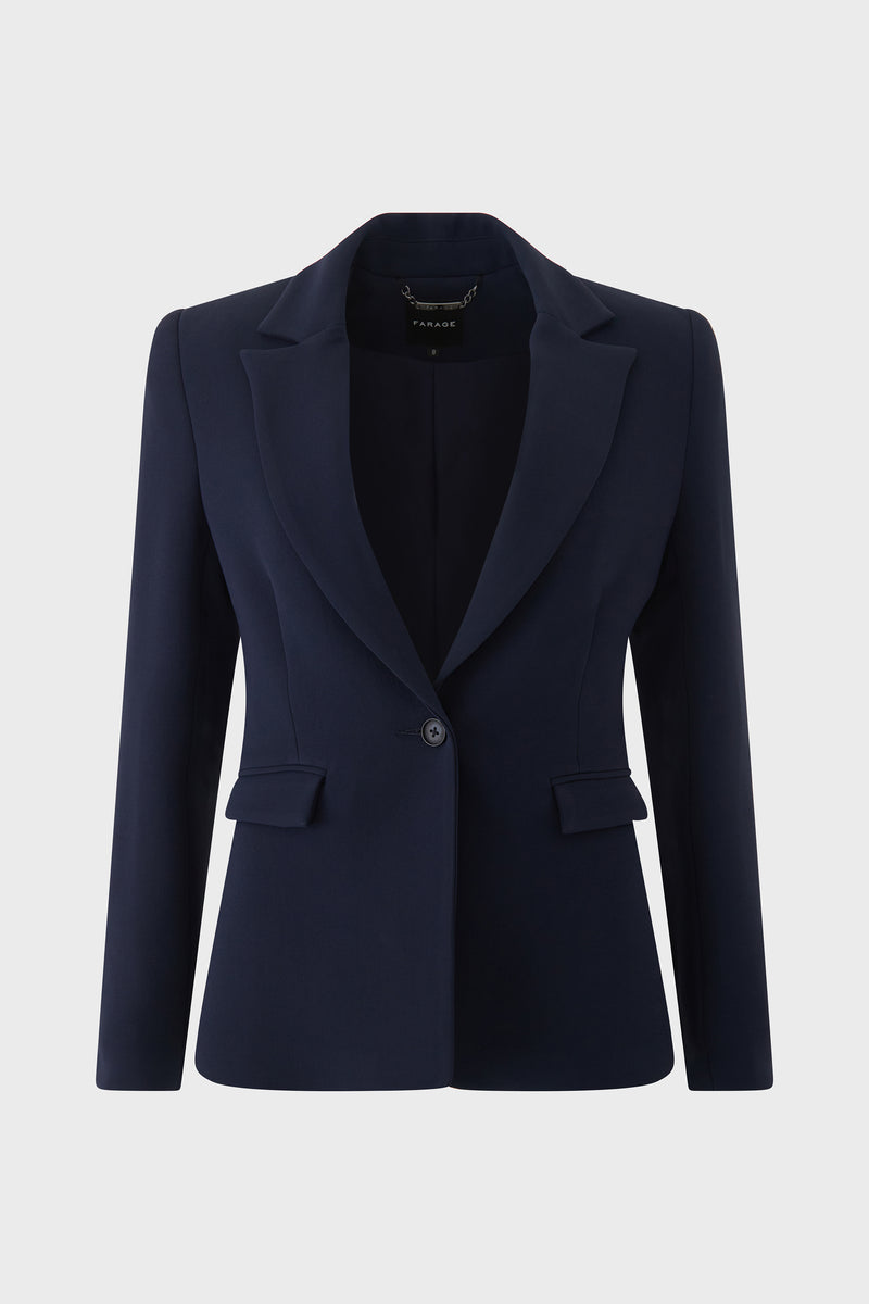 Eden Crepe Jacket – Farage